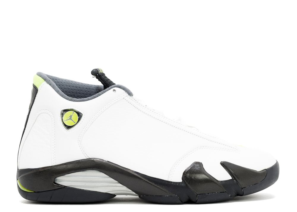 Air Jordan 14 Retro 'White Chartreuse' - Air Jordan - 311832 132 ...
