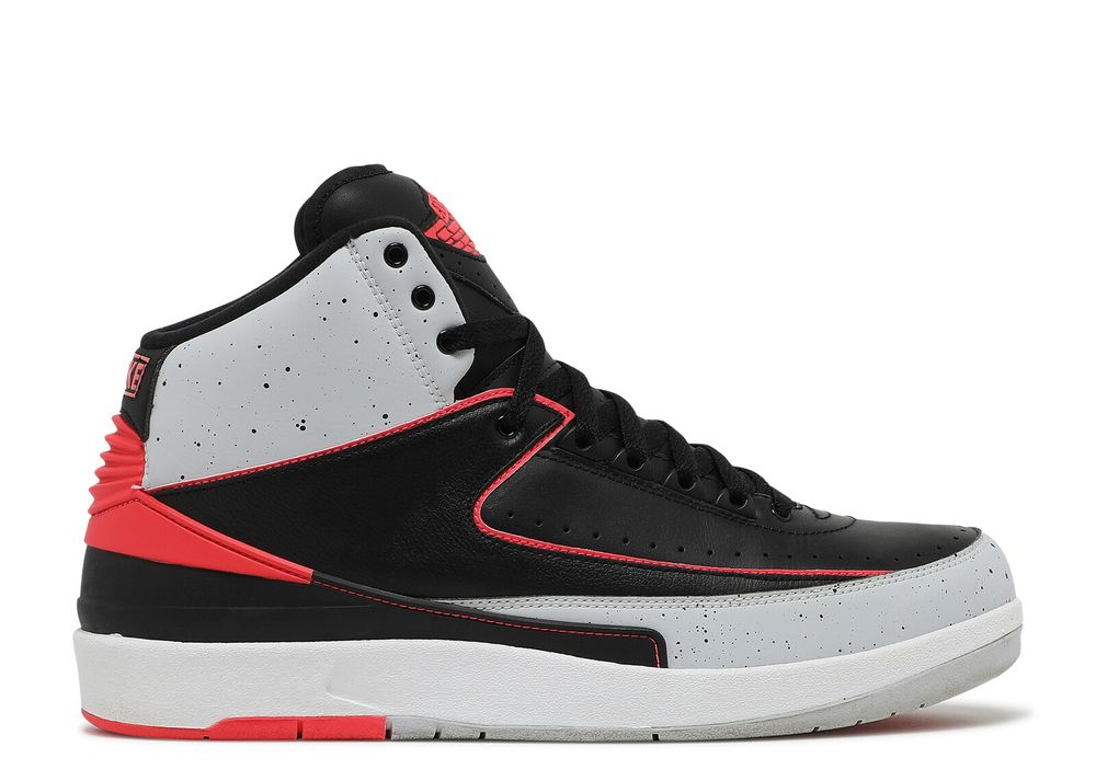 Air Jordan 2 Retro 'Infrared 23' - Air Jordan - 385475 023 - black ...