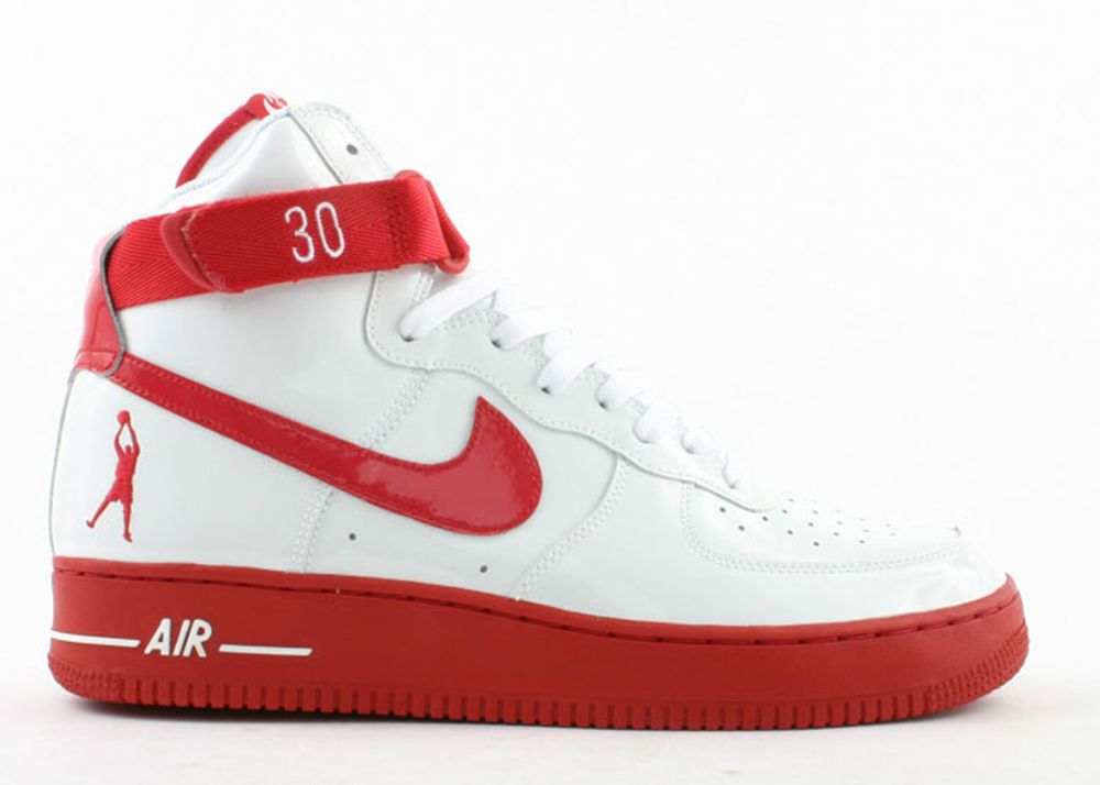 Air Force 1 Hi Sheed 'Pistons' - Nike - 306698 163 - white/true red ...