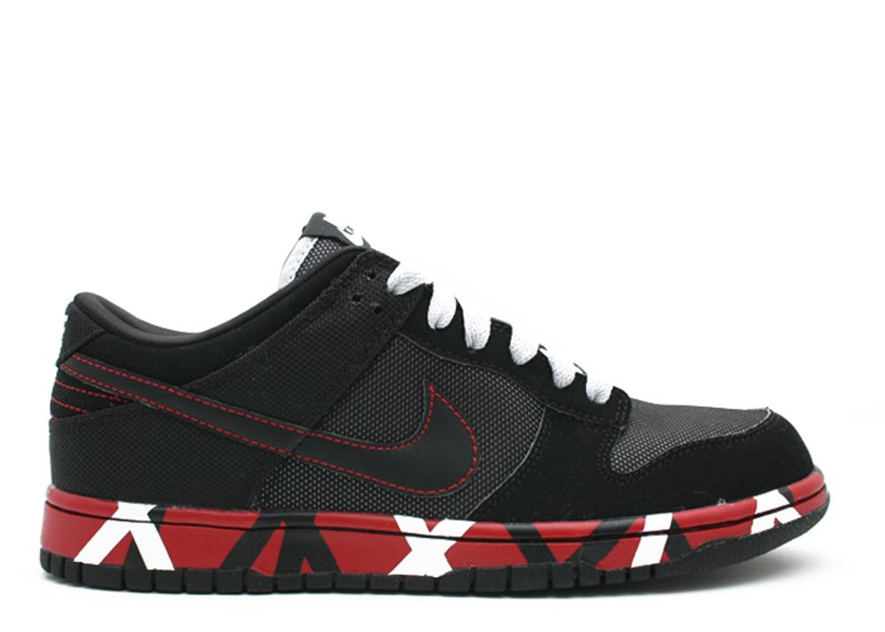 Nyx Dunk Low Premium - Nike - 372304 001 - black/black varsity red ...
