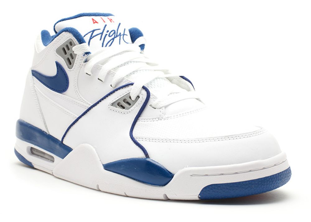 Air Flight 89 - Nike - 306252 100 - white/dtk ryl bl-wlf gry-vrsty ...