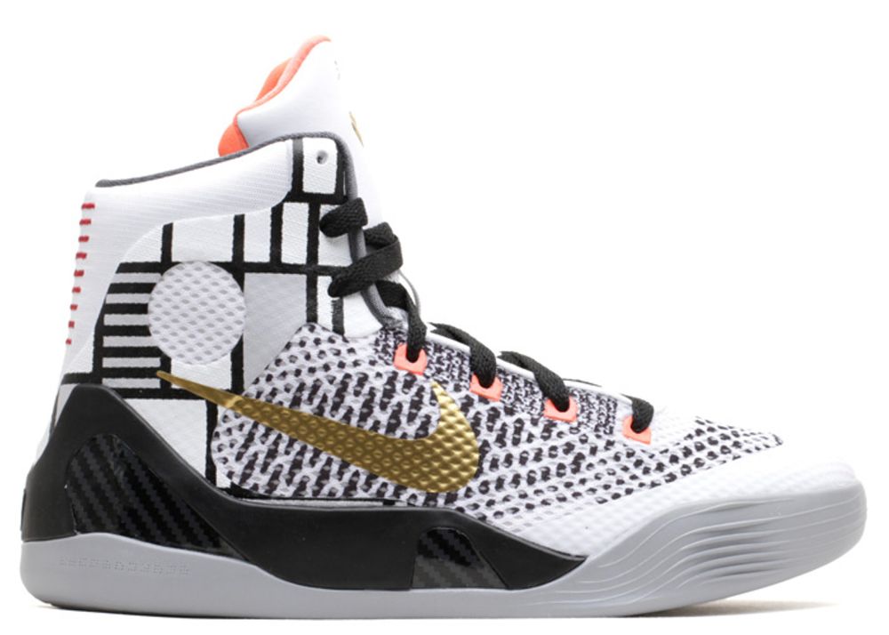Kobe 9 Elite GS 'Fundamentals' - Nike - 636602 100 - white/metallic ...