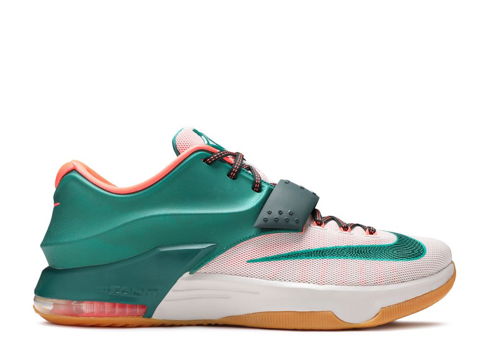 KD 7 'Easy Money' - Nike - 653996 330 - mystic green/light bone ...