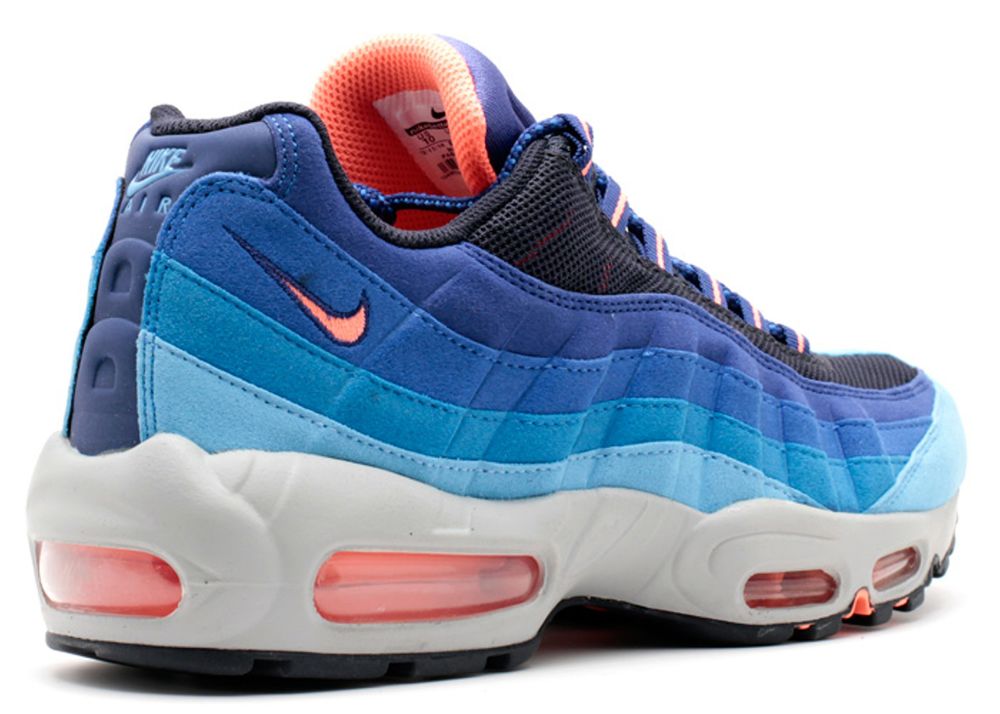 Air Max 95 'University Blue' - Nike - 609048 406 - university blue/bright mango-photo blue-gm ...
