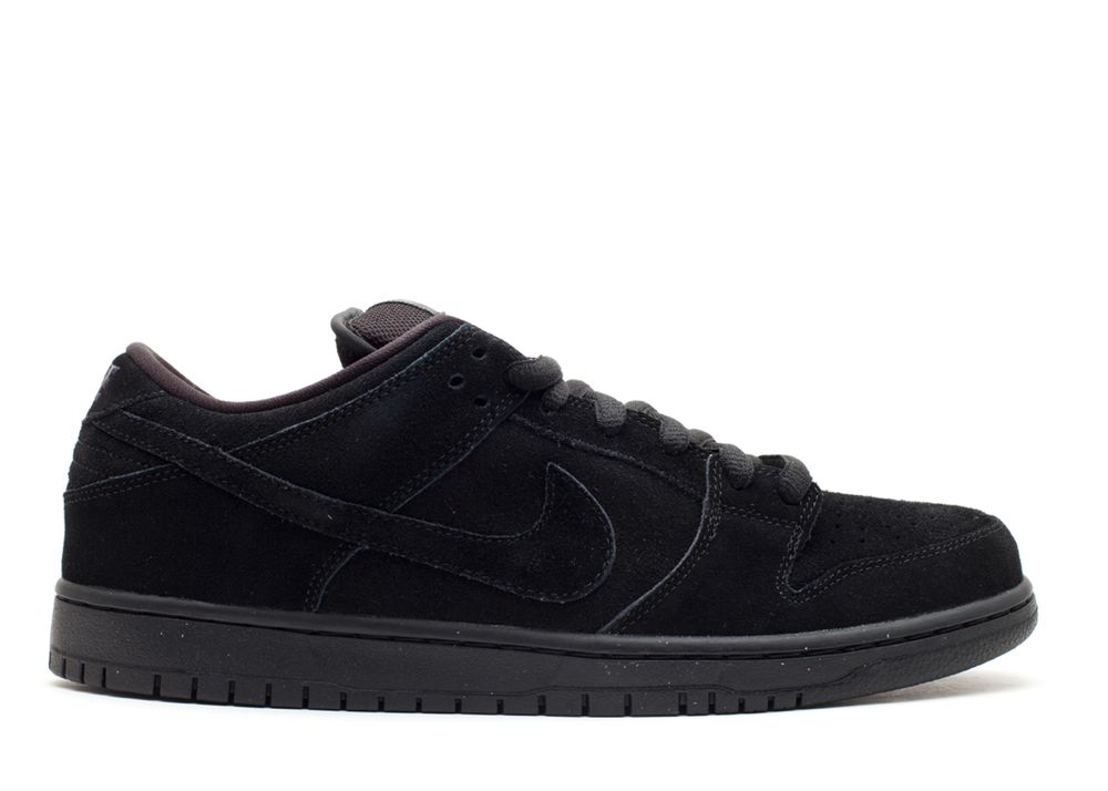 Dunk Low Pro SB 'Blackout' - Nike - 304292 023 - black/ black ...