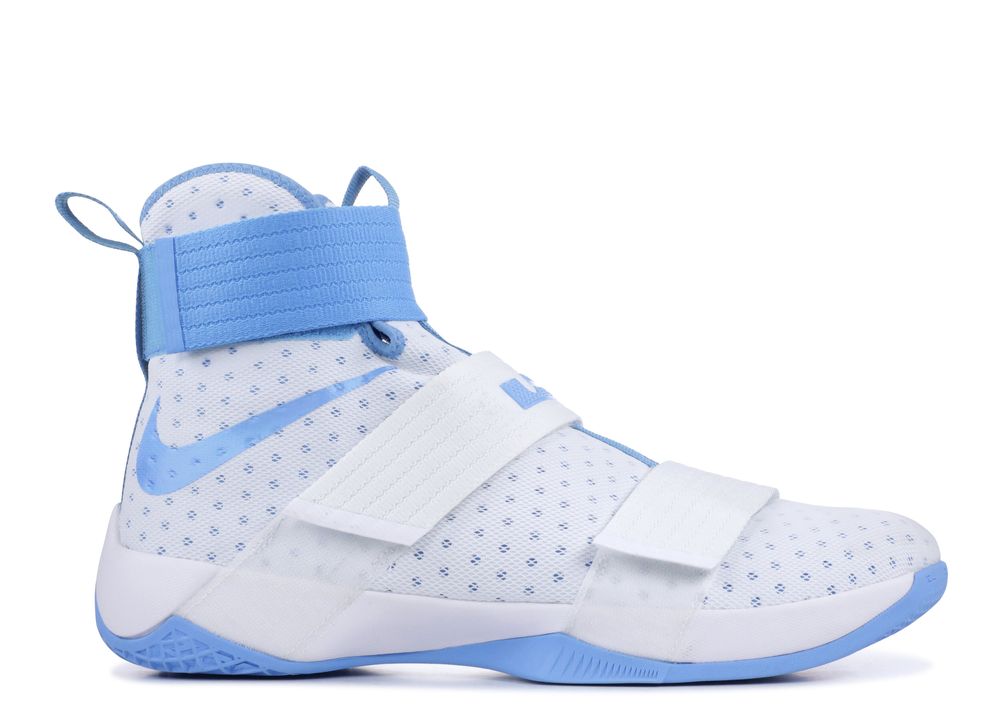 LeBron Soldier 10 'UNC Tarheels' - Nike - 856489 142 - blue/white ...