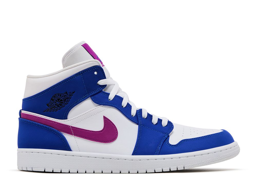 Air Jordan 1 Mid 'Royal Violet' - Air Jordan - 554724 451 - hyper royal ...