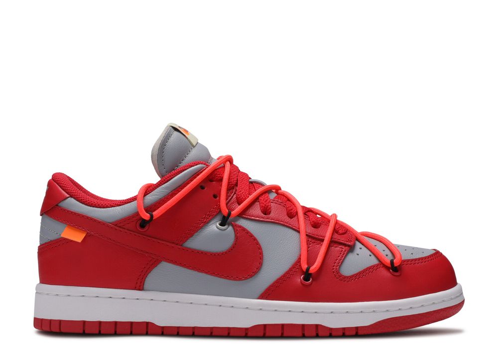 Off White X Dunk Low 'University Red' - Nike - CT0856 600 - university ...