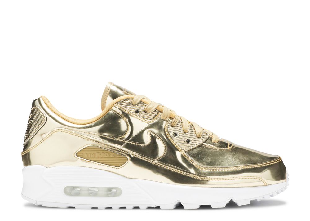 Wmns Air Max 90 'Metallic Pack Gold' - Nike - CQ6639 700 - metallic ...