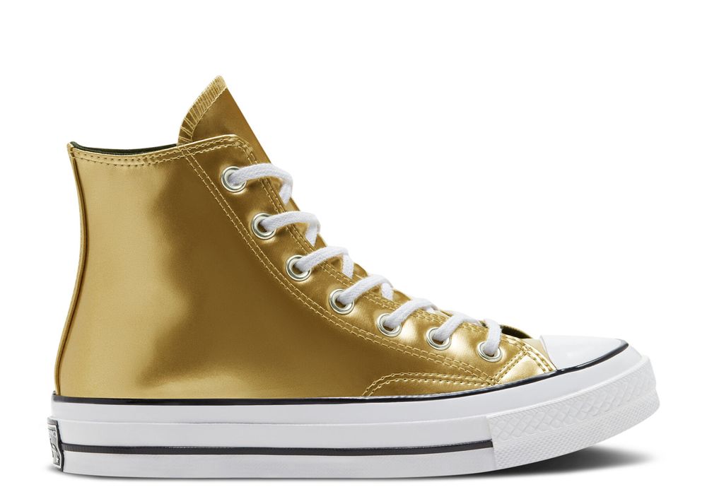 Wmns Chuck 70 High 'Industrial Glam Metallic Gold' - Converse - 568797C ...