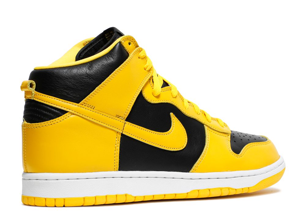 Dunk High SP 'Iowa' 2020 - Nike - CZ8149 002 - black/varsity maize ...