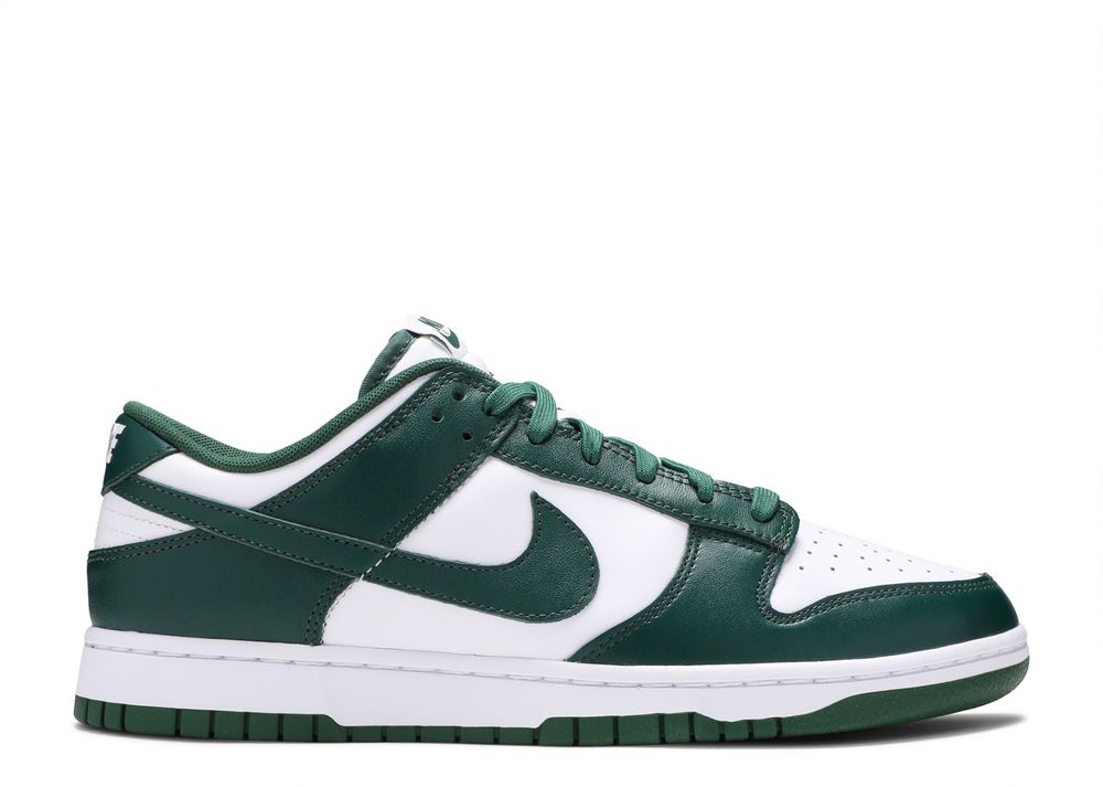 Dunk Low 'Michigan State' - Nike - DD1391 101 - white/team green/white ...