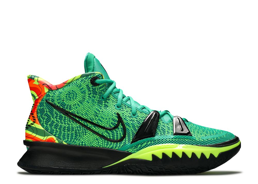 Kyrie 7 'Ky D Weatherman' - Nike - CQ9326 300 - stadium green/volt ...