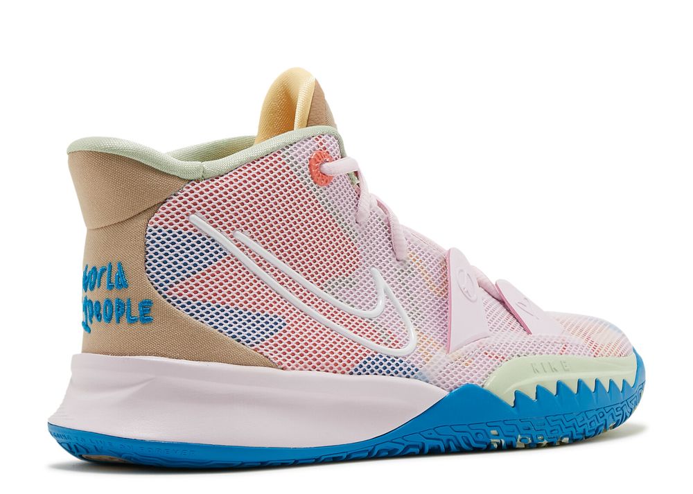 Kyrie 7 GS '1 World 1 People Regal Pink' - Nike - CT4080 600 - regal ...