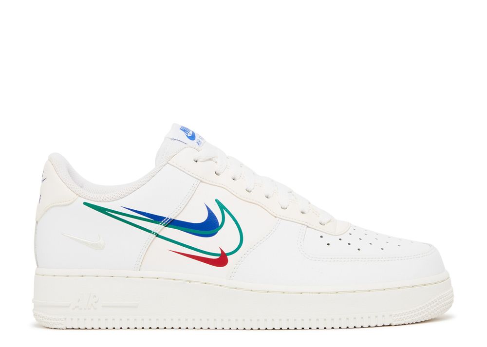 Air Force 1 Low 'Multi Swoosh' - Nike - DM9096 101 - white/game royal ...