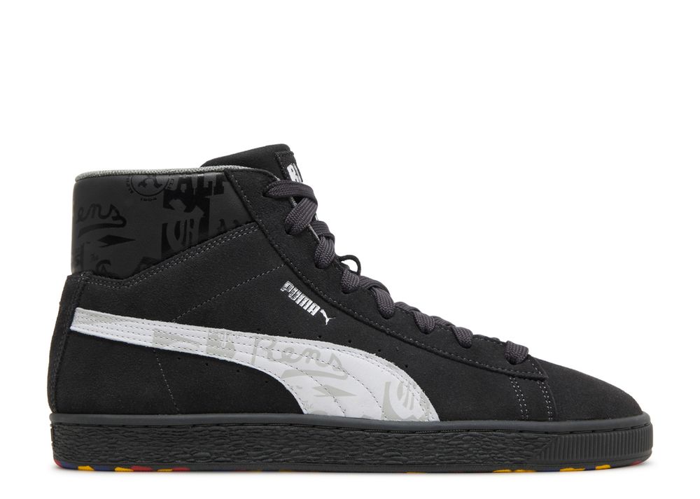 Black Fives X Suede High 'Black' - Puma - 382334 01 - phantom black ...