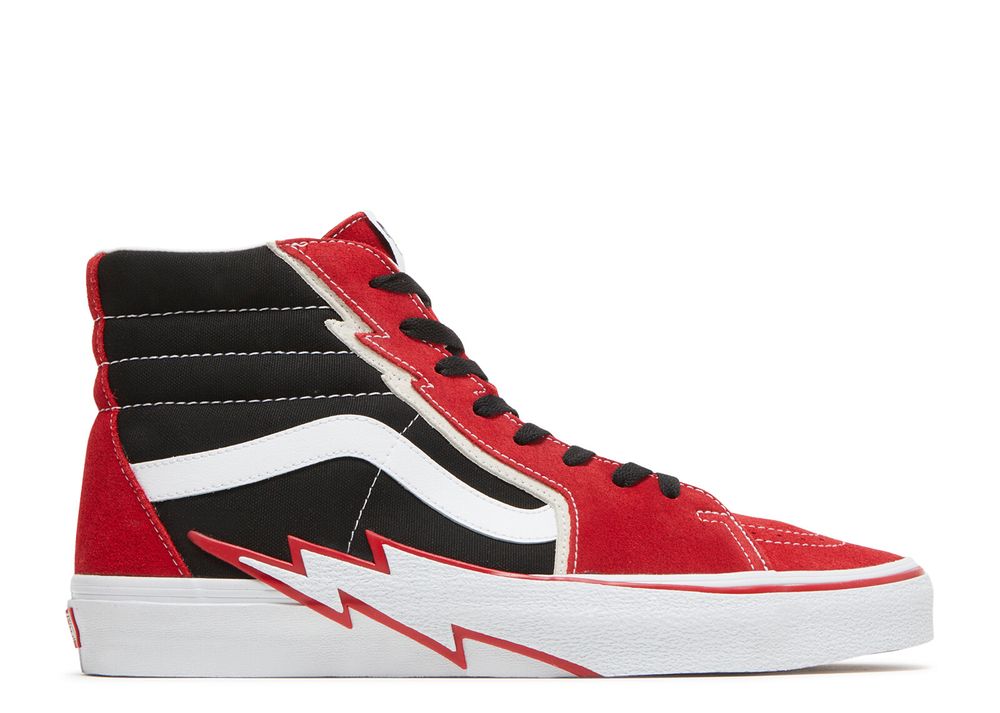 Sk8 Hi 'Bolt Racing Red' - Vans - VN0A5JIVYHU - racing red/black ...