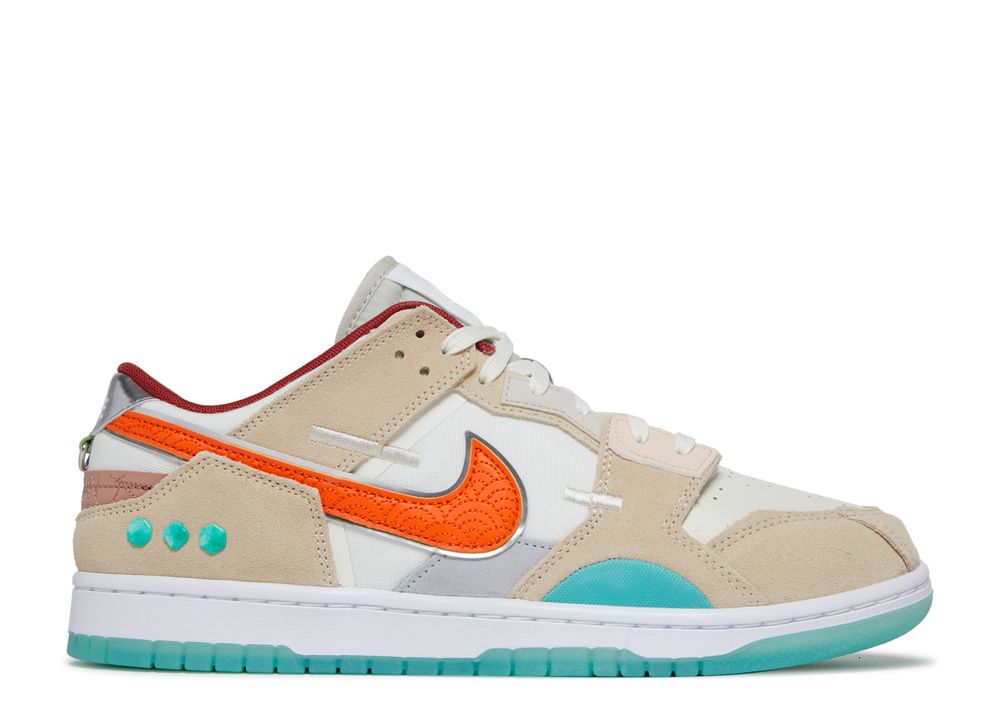 Dunk Low Scrap 'Shapeless, Formless, Limitless' - Nike - DQ4975 181 ...