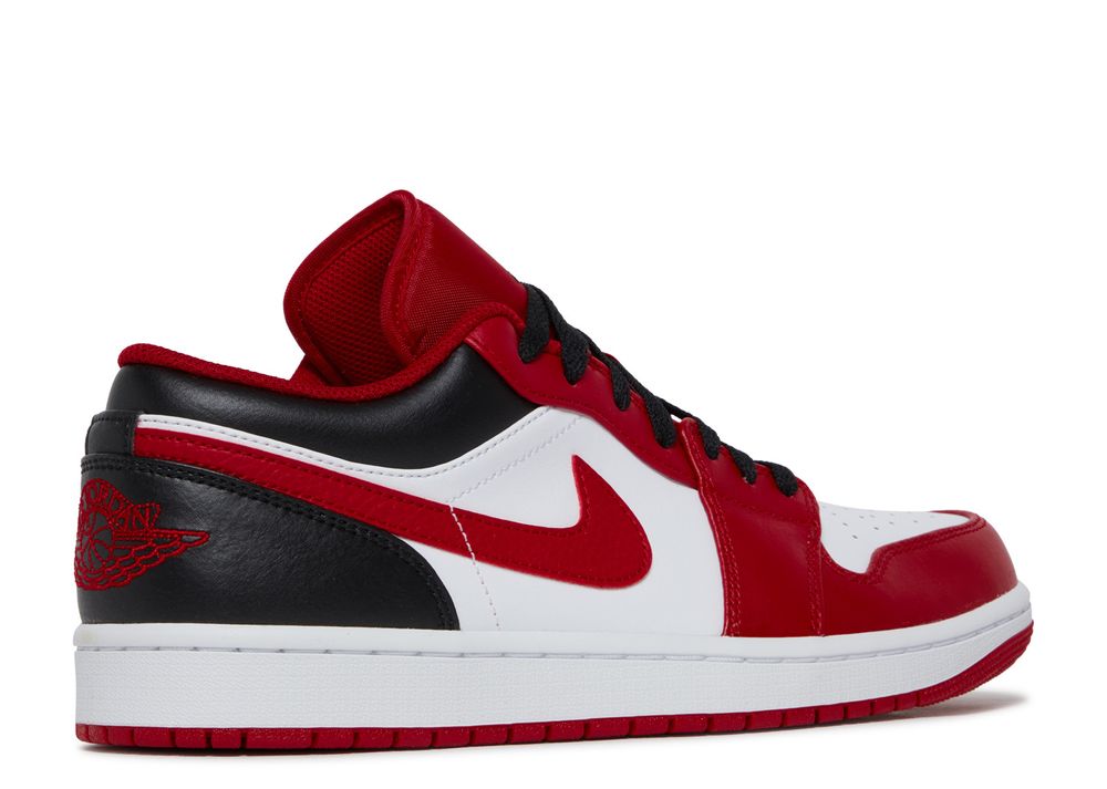 Air Jordan 1 Low 'Reverse Black Toe' - Air Jordan - 553558 163 - white ...