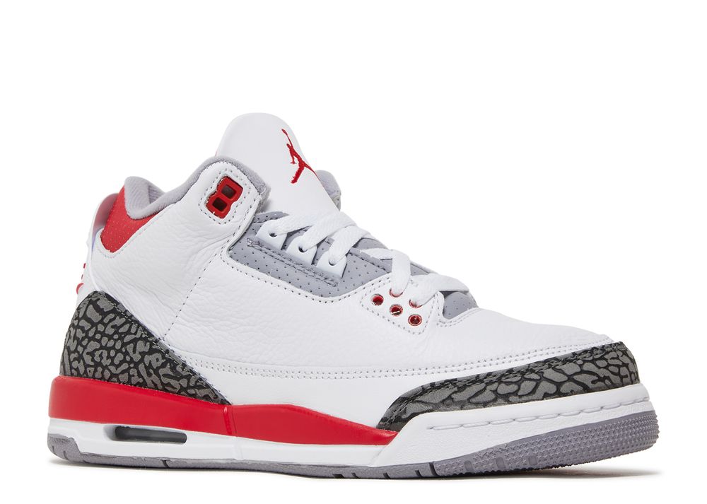 Air Jordan 3 Retro GS 'Fire Red' 2022 - Air Jordan - DM0967 160 - white ...