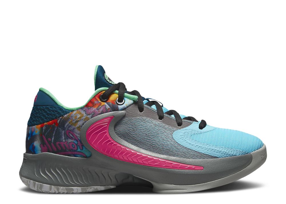 Zoom Freak 4 SE GS 'Family' - Nike - DQ8040 001 - smoke grey/particle ...