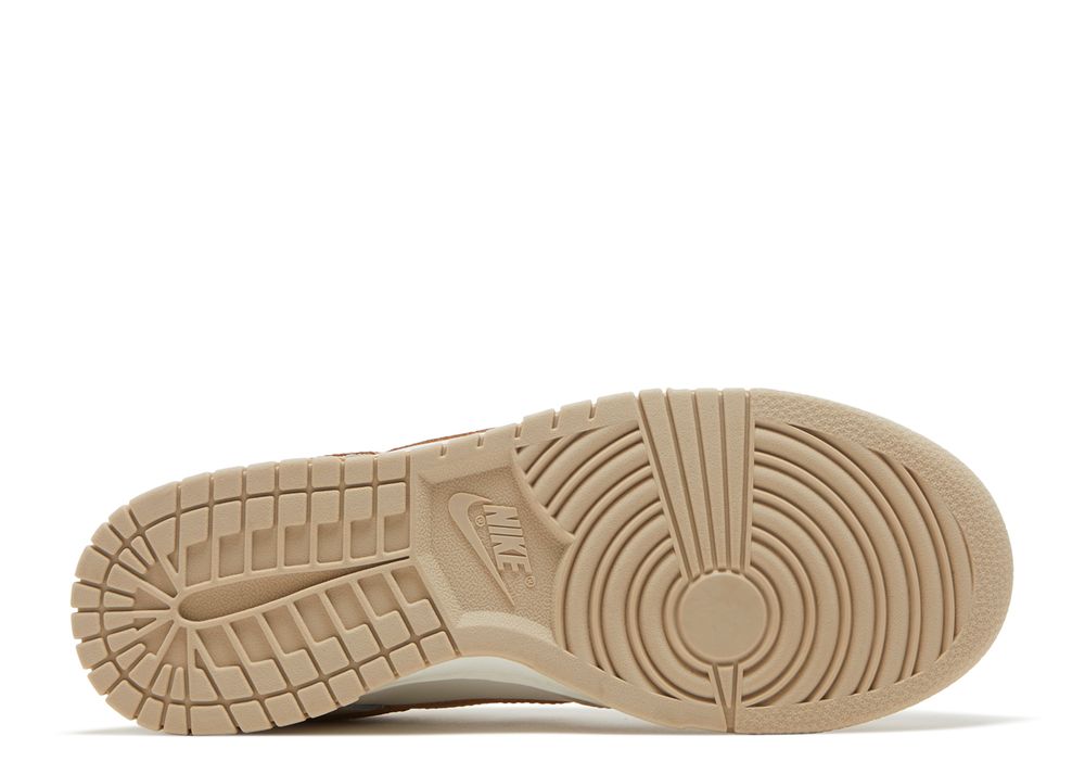 Wmns Dunk Low 'Gold Swoosh' - Nike - DX5930 001 - phantom/metallic gold ...