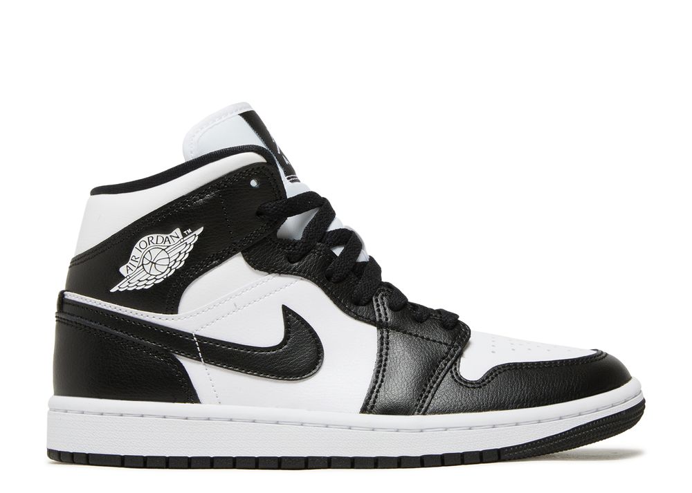 Wmns Air Jordan 1 Mid 'Panda' - Air Jordan - DV0991 101 - white/black ...