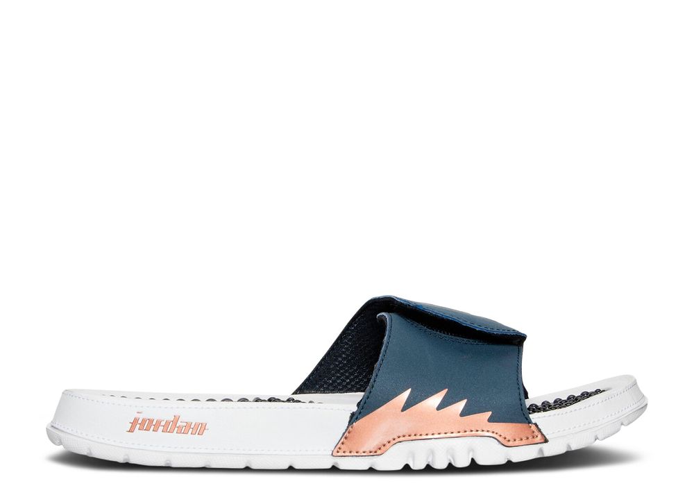 Jordan Hydro 5 Retro Slide 'Obsidian Metallic Red Bronze' - Air Jordan ...