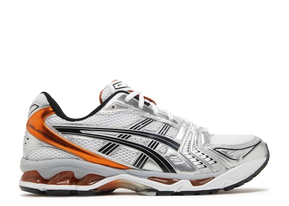 Gel Kayano 14 'Silver Piquant Orange' - ASICS - 1201A019 109 - white ...