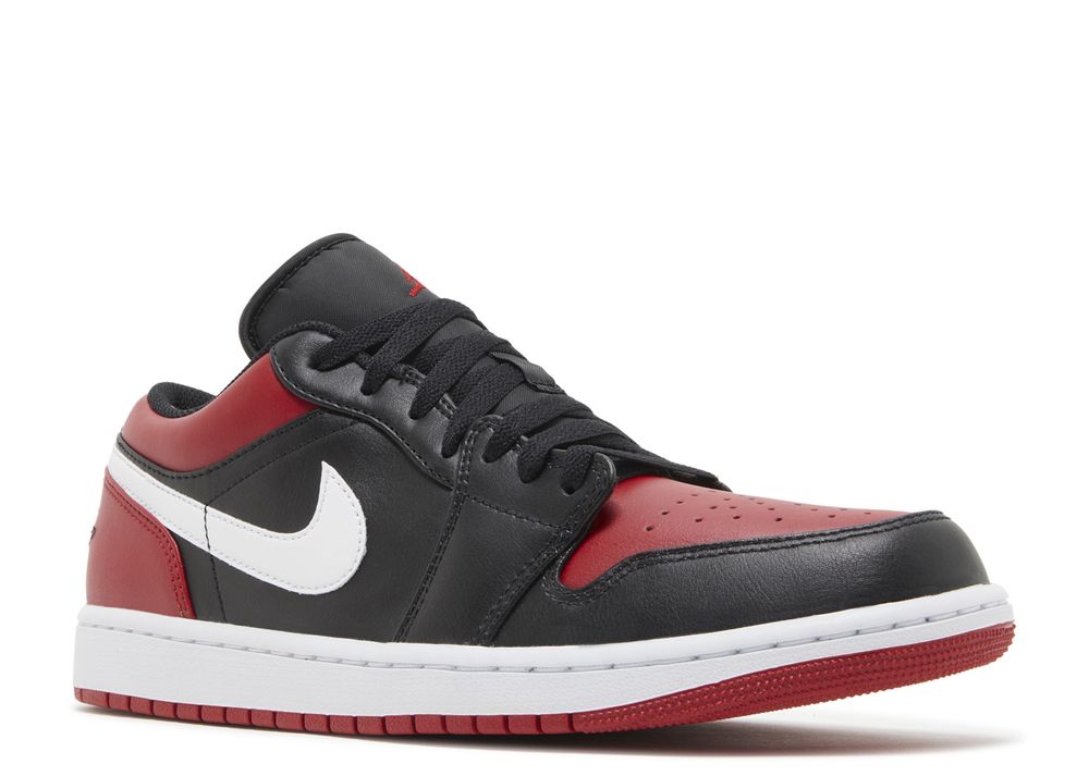 Air Jordan 1 Low 'Alternate Bred Toe' - Air Jordan - 553558 066 - black ...