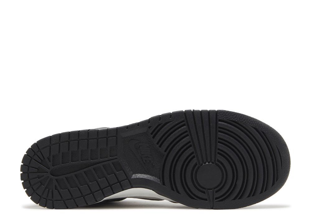 Dunk Mid 'Canvas Panda' - Nike - DV0830 102 - sail/sail/black/black ...