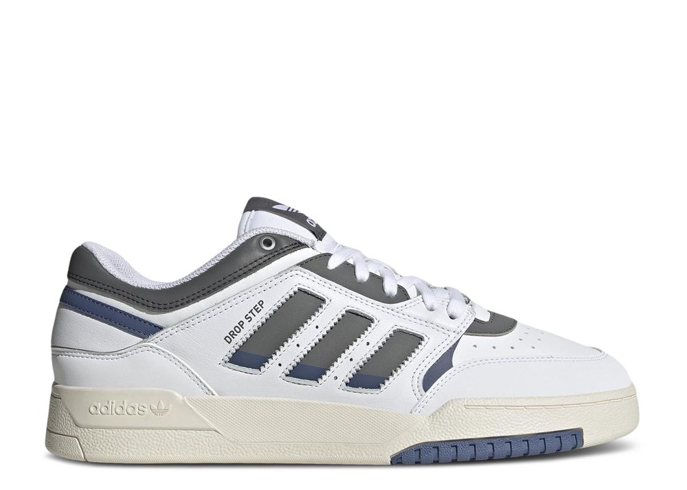 Drop Step Low 'Grey Crew Blue' - Adidas - IE1910 - cloud white/grey ...