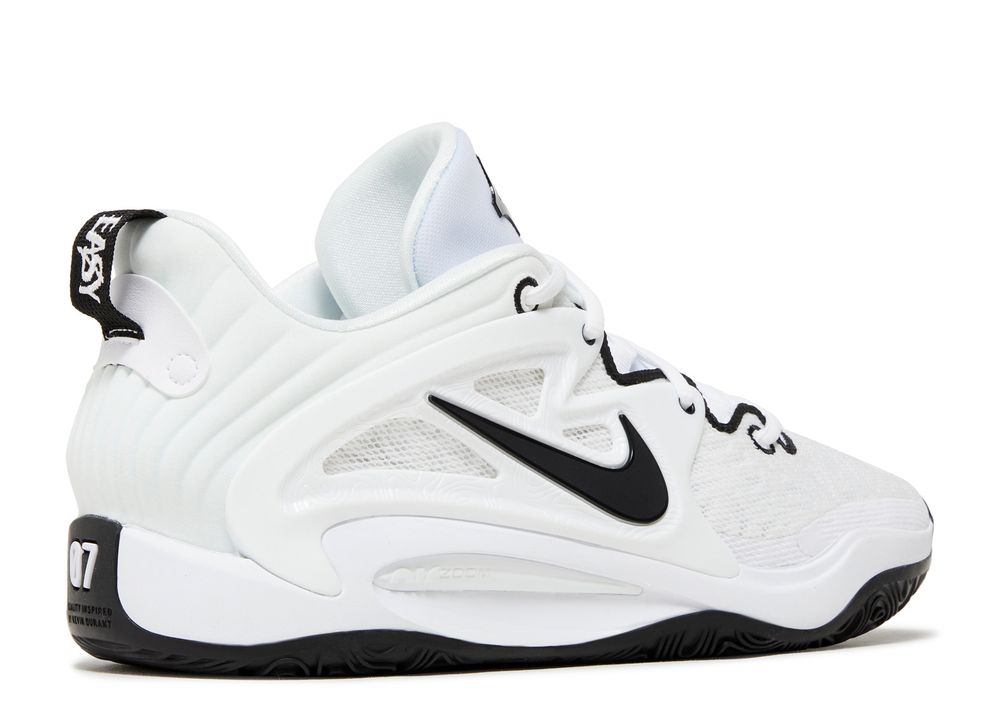 KD 15 TB 'White Black' - Nike - DX6648 100 - white/black/white | Flight ...