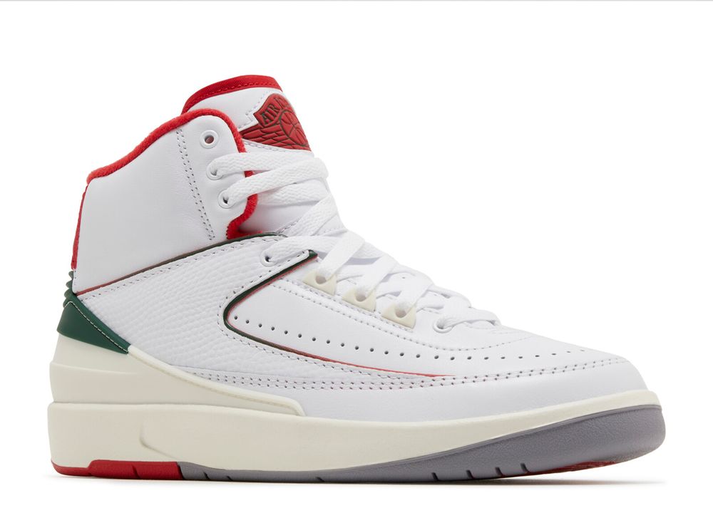 Air Jordan 2 Retro GS 'Origins' - Air Jordan - DQ8562 101 - white/fire ...