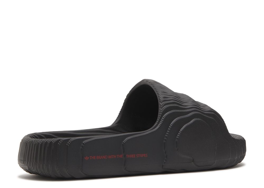Adilette 22 Slides 'Black Scarlet' - Adidas - ID4925 - core black/core ...