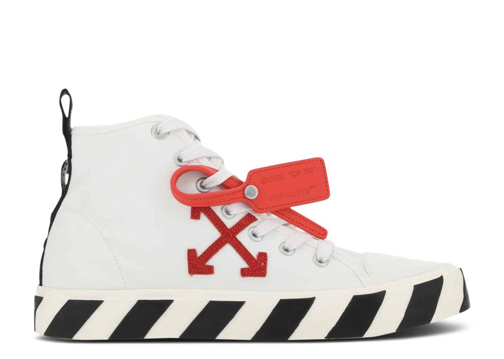 Off White Vulc Sneaker Mid 'White Red' - Off White - OMIA119823FAB001 ...