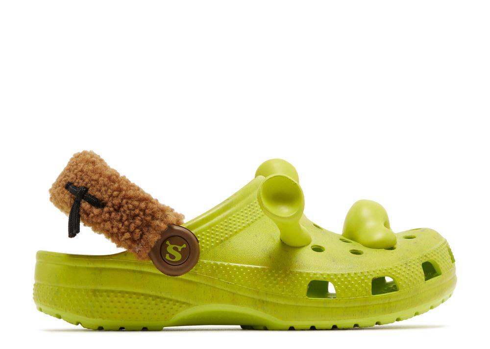 DreamWorks X Classic Clog Kids 'Shrek' - Crocs - 209378 3TX - lime punch | Flight Club
