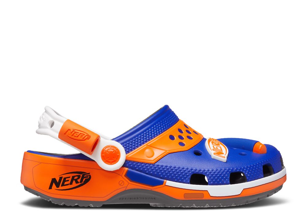 NERF X Classic Clog Kids 'Blaster Dart' - Crocs - 209310 0DA - slate ...