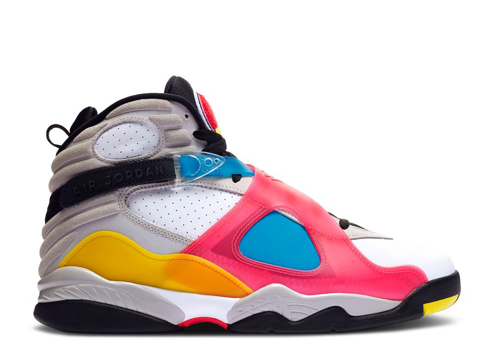 Air Jordan 8 Retro SP SE 'Multi Color' Sample - Air Jordan - BQ7666 100 ...