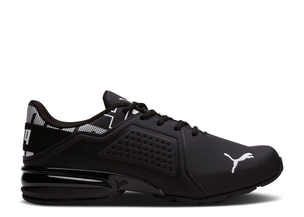 Viz Runner Repeat Wide 'Black White' - Puma - 377334 02 - black/white ...
