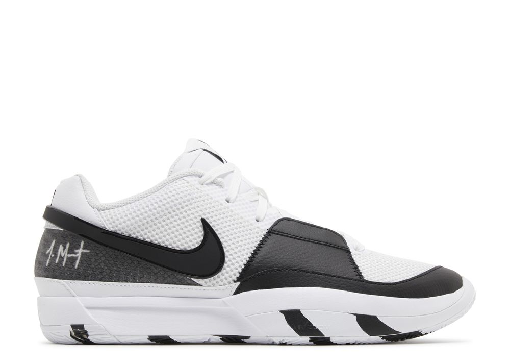 Ja 1 'Scratch 2.0' - Nike - FQ4796 101 - white/black/white | Flight ...