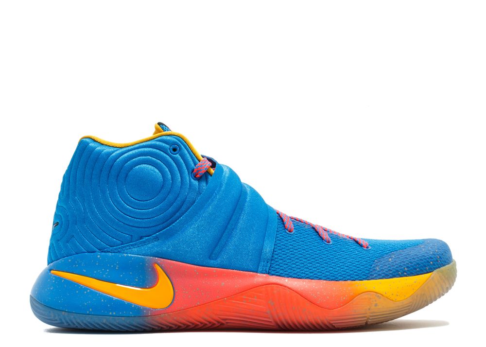 Kyrie 2 Promo 'EYBL' - Nike - 847687 470 - photo blue/university gold ...