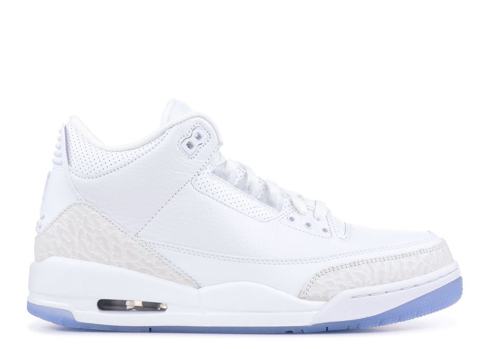 Air Jordan 3 Retro 'Triple White' - Air Jordan - 136064 111 - white ...
