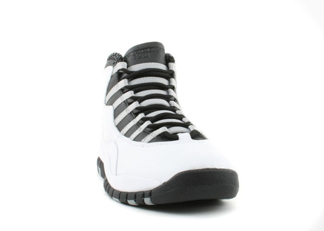 Air Jordan 10 Retro 'Steel' 2005 - Air Jordan - 310805 101 - white ...