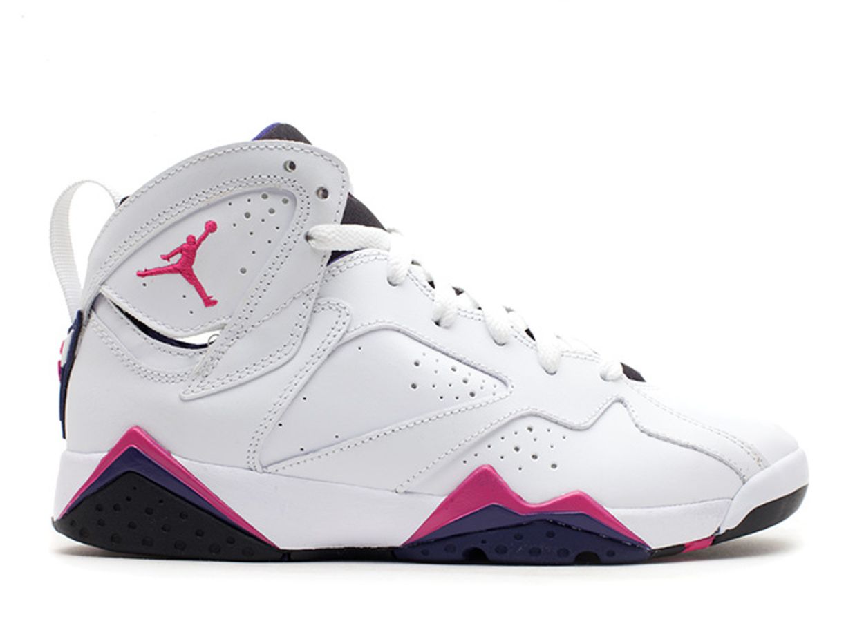 Air Jordan 7 Retro GS 'Fireberry' - Air Jordan - 442960 117 - white ...