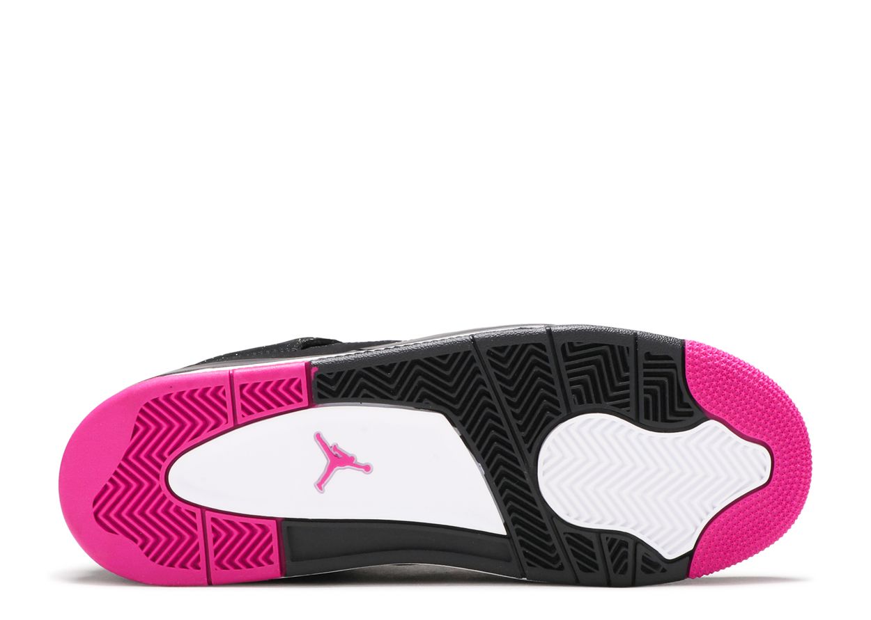 Air Jordan 4 Retro GS 'Fuchsia' - Air Jordan - 705344 027 - black ...