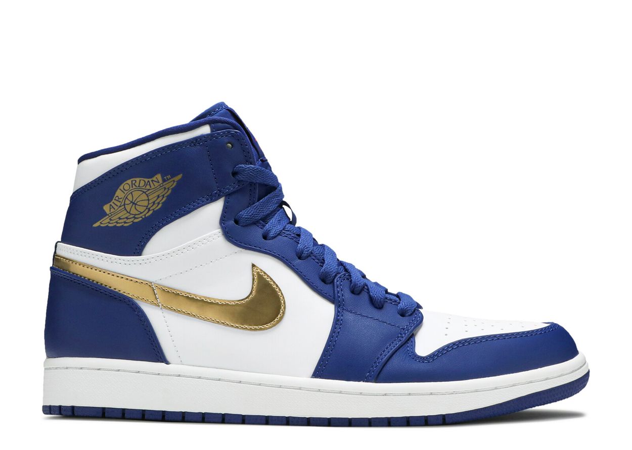 Air Jordan 1 Retro High 'Gold Medal' - Air Jordan - 332550 406 - deep ...