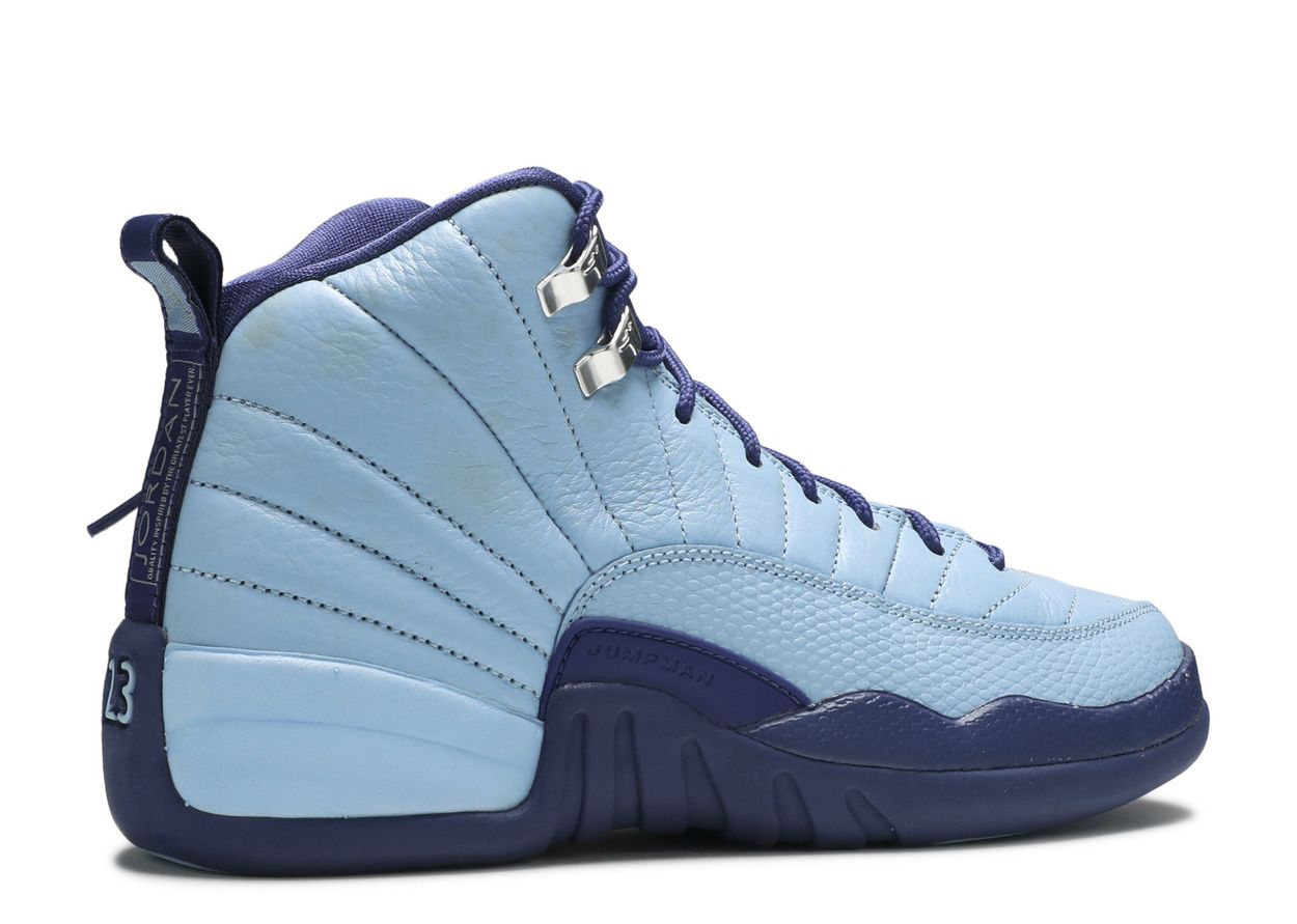 Air Jordan 12 Retro GG 'Hornets' - Air Jordan - 510815 418 - blue cap ...