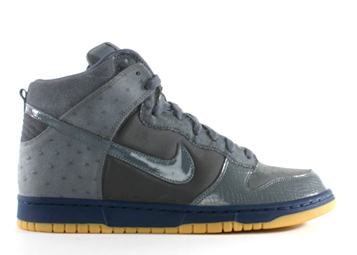 Dunk High Deluxe - Nike - 312032 001 - light graphite/light graphite-t ...