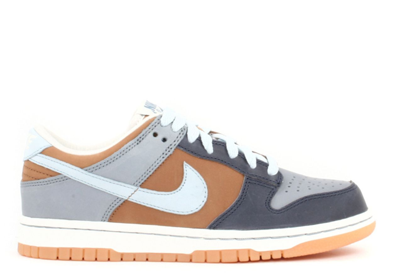 Wmns Dunk Low Premium - Nike - 309730 201 - maple/greystone-blue moon ...